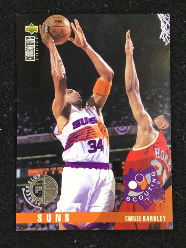 1995 UD COLLECTORS CHOICE- PLAYERS CLUB SCOUTING REPORT- CHARLES ...