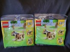 LEGO #30666~Creator 3 in 1: Gift Animals (NEW/Sealed) LOT OF 2 Dog Bear ...