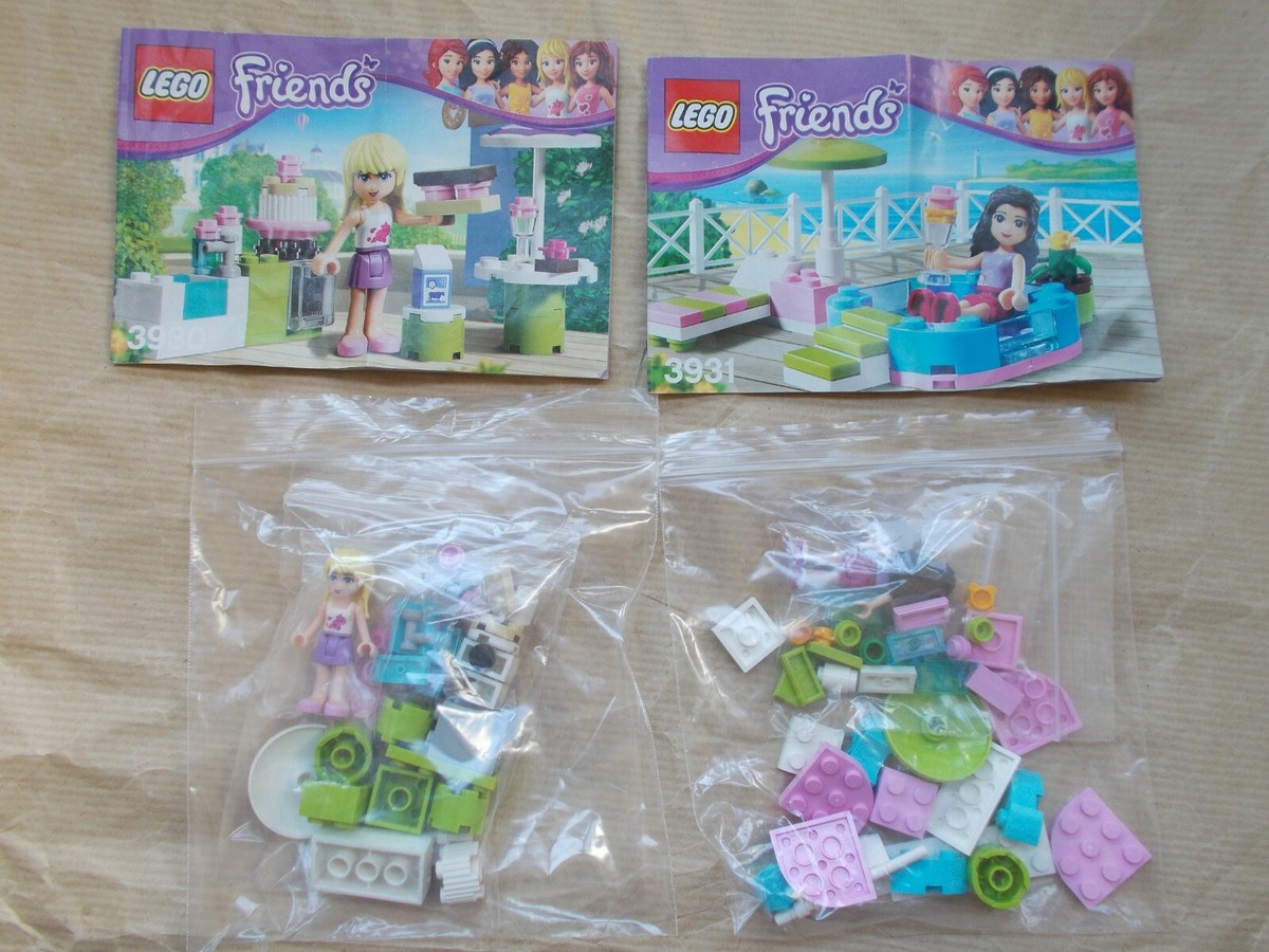 Lego Friends Emmas Splash Pool Water Park Summer Set With Swimming
