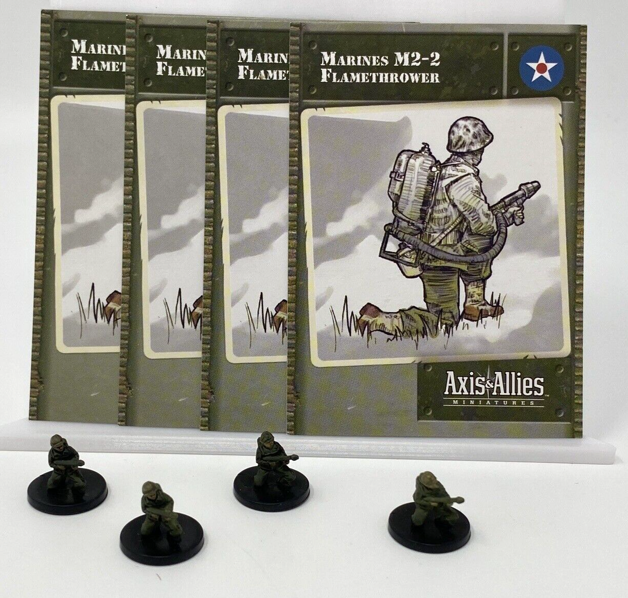 Axis & Allies: Base Set 1 - American Army Miniature Lot - 31 Models ...