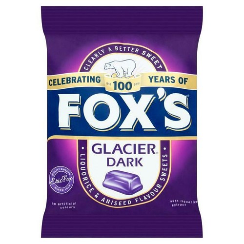 Fox's Glacier Mints - Dark - Fruit (200g bags) - UK/British Sweets ...