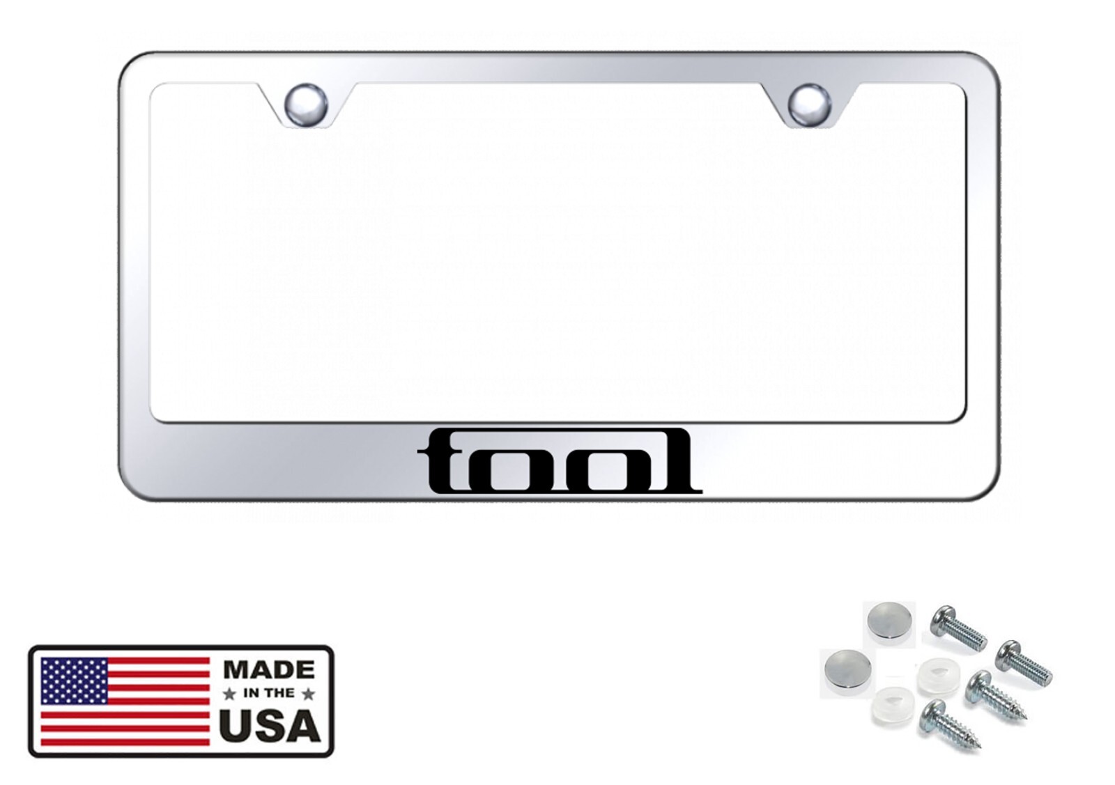 TOOL License Plate Frame, Custom Made of Chrome Plated Metal | eBay