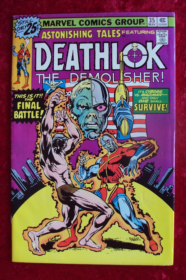 ASTONISHING TALES #26,#27,#28,#33,#34,#35 DEATHLOK LOT! MARVEL COMICS ...