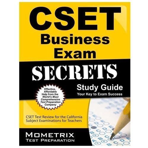 CSET Business Exam Secrets Study Guide : CSET Test Review for the ...