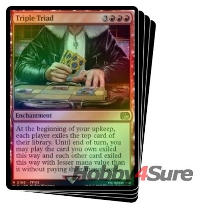 Foil Triple Triad X4 M/NM Magic: The Gathering MTG Final Fantasy | eBay UK