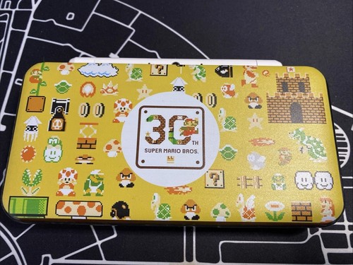 Orange and White “New” 2DS XL with Mario Case and 128GB SD card | eBay