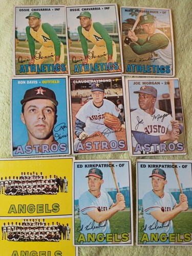 1967 Topps Baseball Odd Lot 38 Cards | eBay