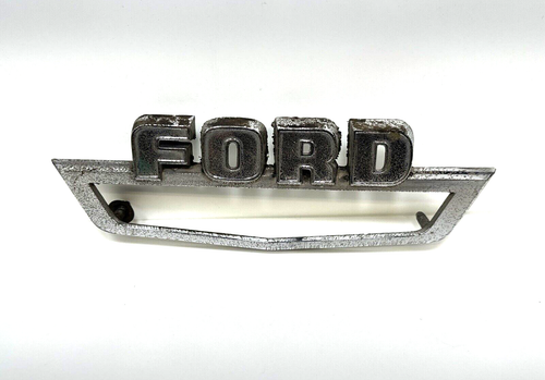 Metal OEM Vintage 1961-67 Ford Truck Emblem Chrome Badge C3TB-16A652-B ...