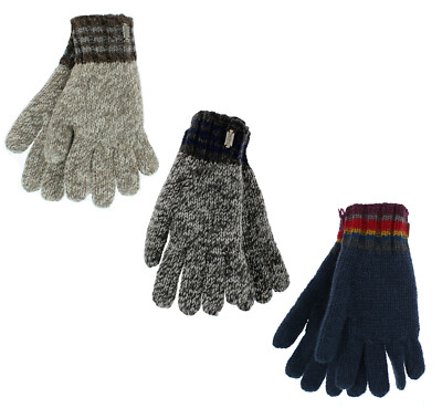 Kusan 100% Wool Thick Gloves With Fleece Lining Choice of colour | eBay UK