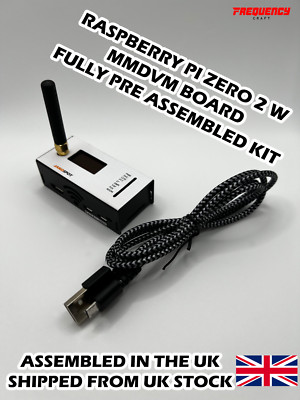MMDVM Pi Zero 2 W UHF PI-STAR Hotspot Fully Built DMR P25 YSF DSTAR ...