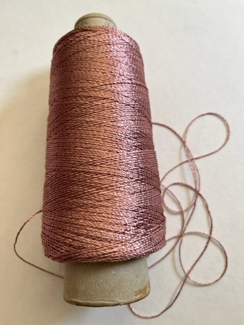 Unbranded 10 oz cone - individual cones of pink rayon chainette | eBay