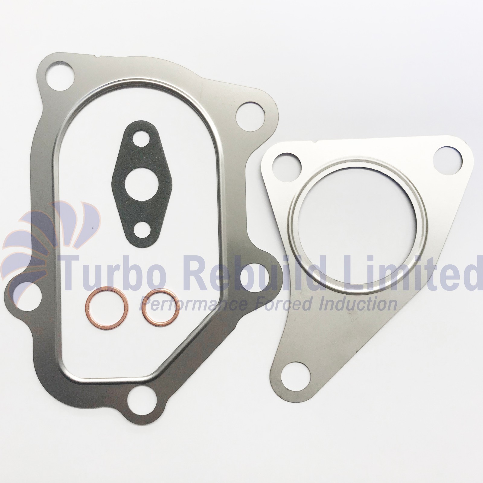 Turbo Turbocharger Turbine Downpipe & Manifold Flange Gasket Set TD04 S ...