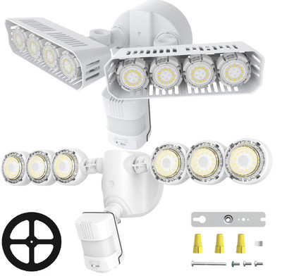 10000LM Outdoor Safe Motion Sensor LED Security Light Wall Mounted ...