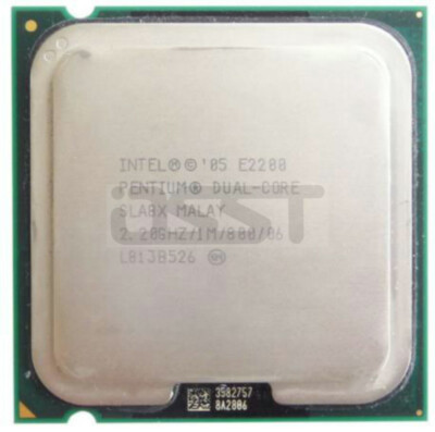 Intel Pentium Dual-Core E2200 2.20GHz SLA8X LGA775 1MB CPU Processor | eBay