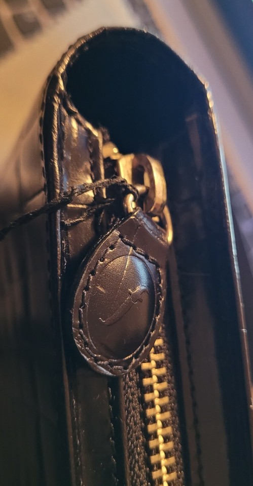 Filofax Pocket Balmoral, Black Leather, Zippered PDA Holder, NIB ...