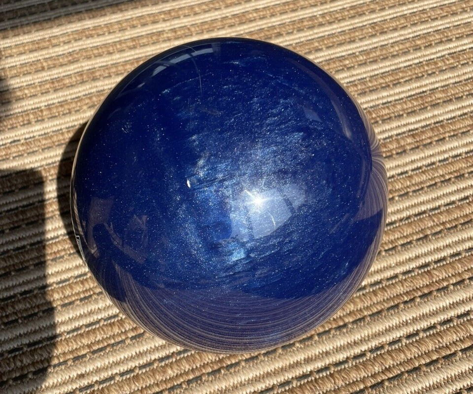 LaneHawk Bowling Ball 12.59 Pounds UNDRILLED Beautiful Blue | eBay