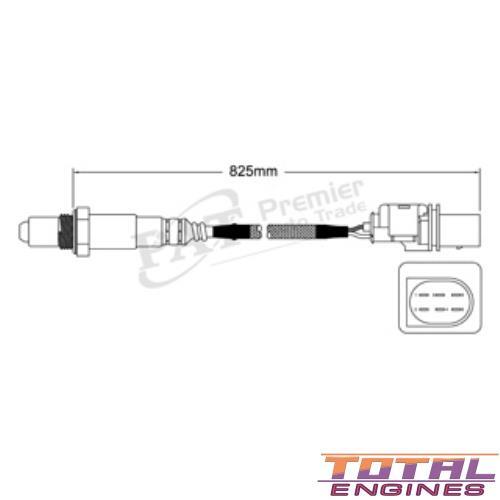 PAT Premium Oxygen Lambda Sensor fits Chrysler 300c 3.0L V6 OM642 ...