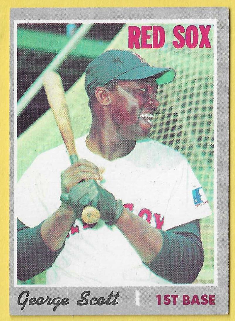1970 Topps George Scott Red Sox #385 | eBay