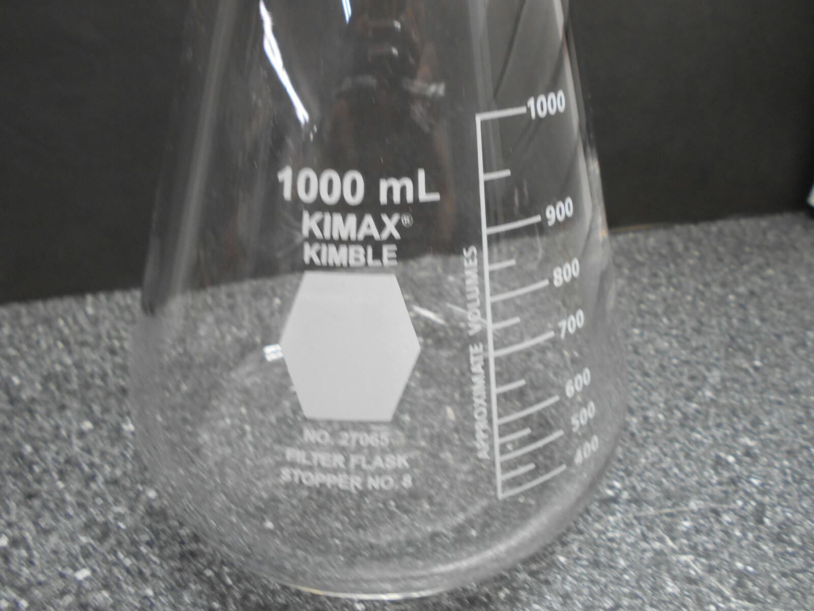 KIMAX KIMBLE 27065 HEAVY WALL GRADUATED FILTER FLASK 1000ML | eBay