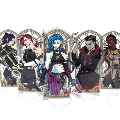 Anime Arcane：League of Legends Acrylic Desktop Stand Figure Collection ...