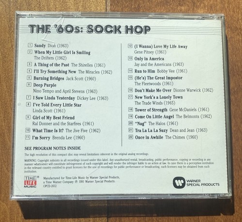 Time-Life ROCK 'N' ROLL ERA - The '60s - SOCK HOP cd | eBay