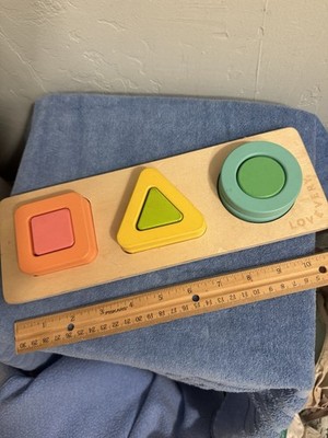 Lovevery Geo Shapes Wooden Puzzle, The Realist Play Kit 19,20,21 ...
