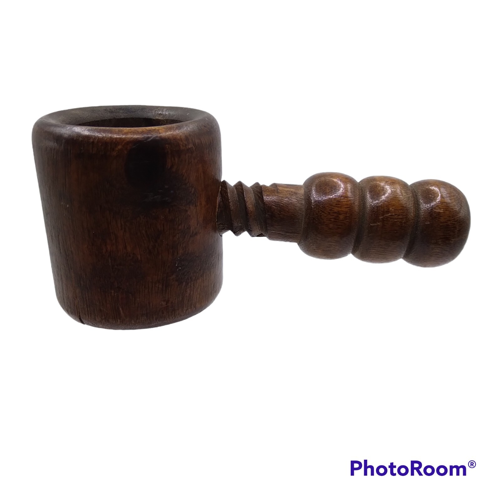 Vintage Wooden Screw Type Nutcracker Christmas Nuts Primitive Pipe ...