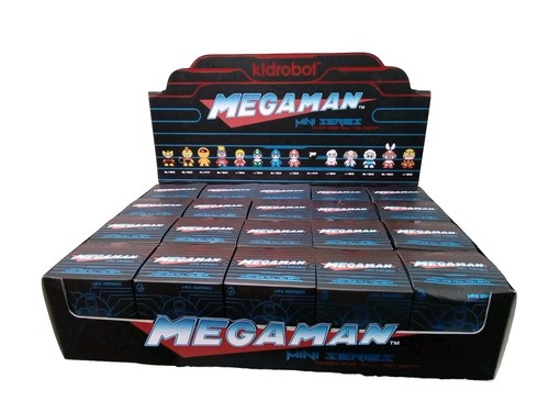 Kidrobot Capcom Mega Man Mini Series Full Case Of 20 Sealed Mystery ...