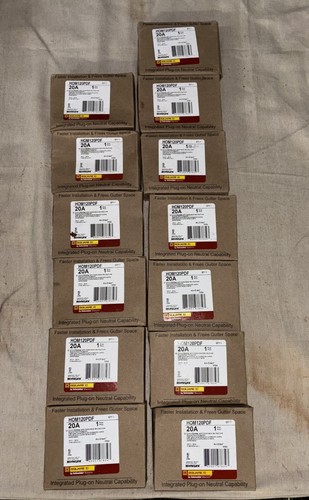 SquareD HOM120PDF HomeLine, Single Pole, 20 Amp Dual Function Circuit ...