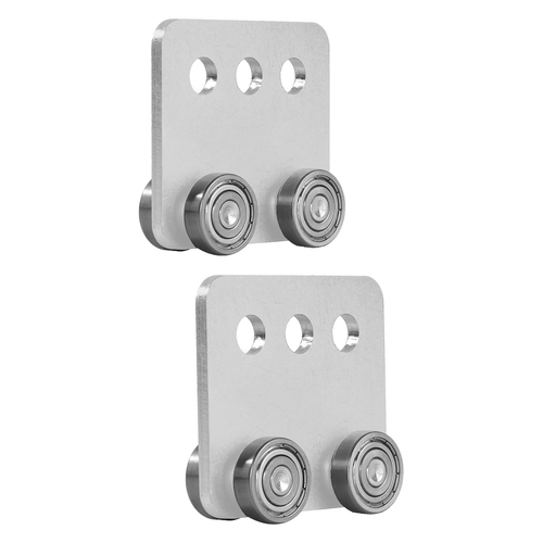 2X 4 Wheel Trolley Assembly Strut Channel Unistrut Stable Welded Roller ...