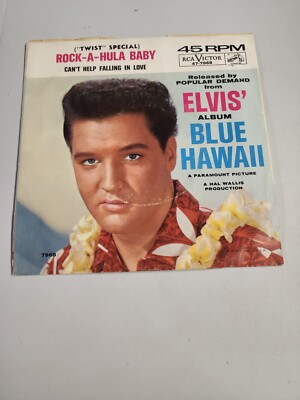Elvis Presley - Rock A Hula Baby - RECORD SLEEVE ONLY (45RPM 7”) (SLV38 ...
