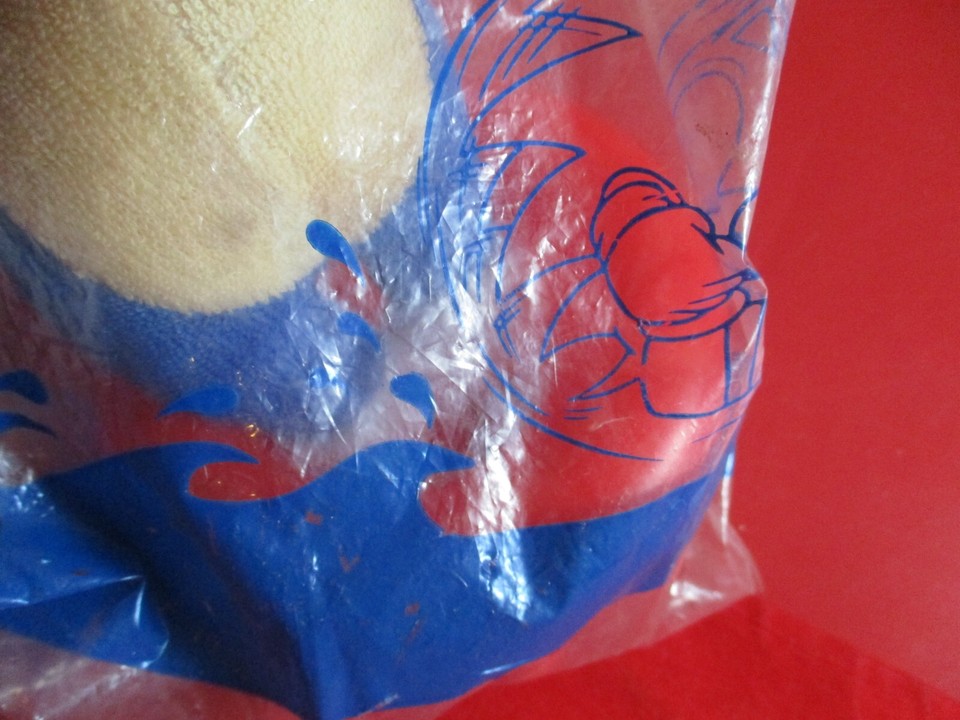 Sonic The Hedgehog w/ Life Preserver 1995 Sega Genesis Avon Bath Toy ...