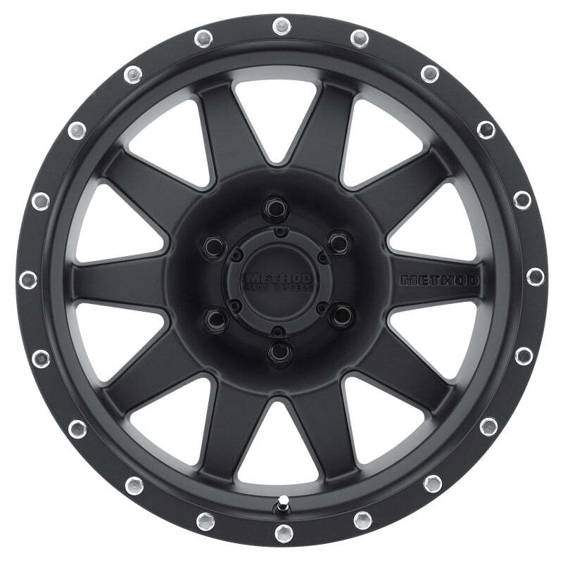 Method MR301 The Standard 18x9 -12mm Offset 6x5.5 108mm CB Matte Black ...