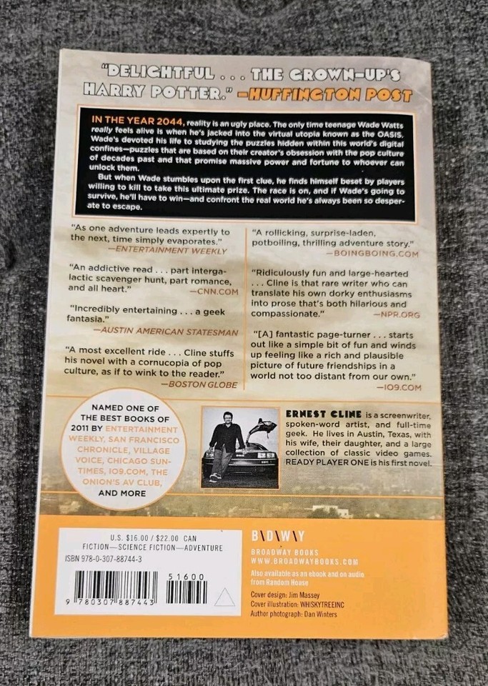Ready Player One: A Novel by Cline, Ernest New York Best seller | eBay