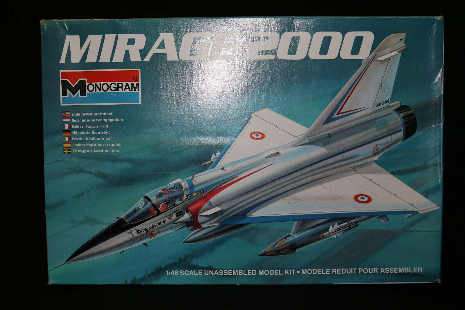 Monogram Mirage 2000 1/48 Scale Model Kit 5 | eBay