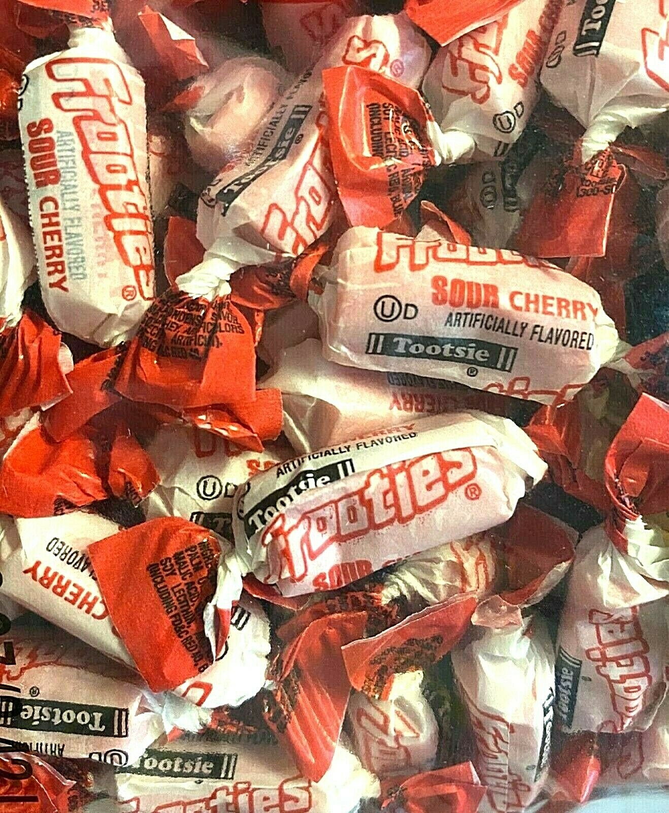 Frooties SOUR Cherry Fruit Flavored Chewy Candy Four Pounds Bulk FREE ...