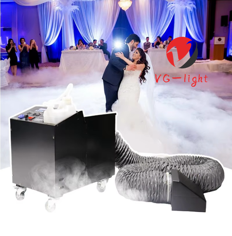 Fog Chiller For Wedding Smoke Machine Fog 6000W Dry Ice Fog Machine