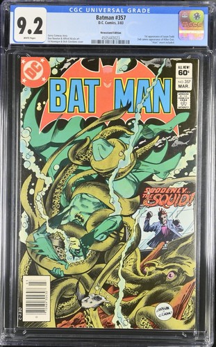 Batman 357 3/83 D.C. Comics Newsstand Edition CGC 9.2 | eBay
