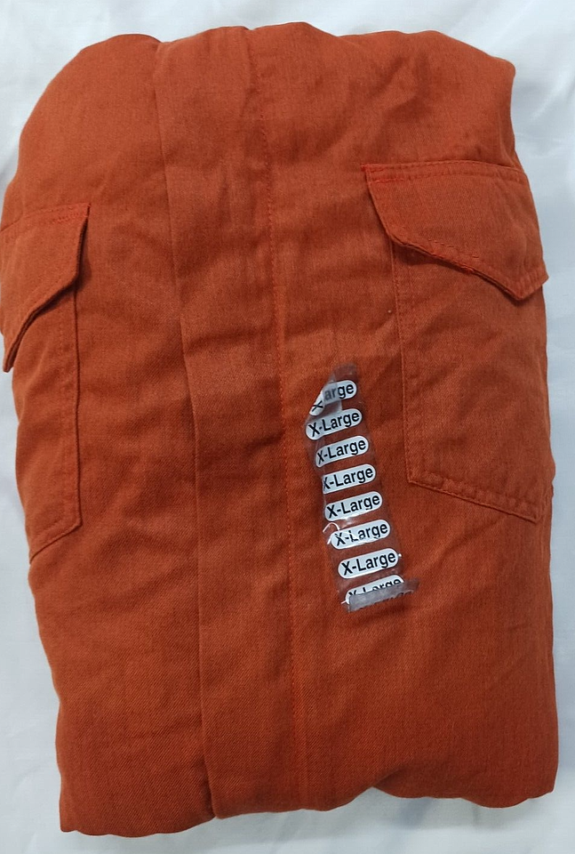 SPENTEX FLAME RESISTANT COVERALLS STANDARD SNAP ARC RATING 9.3 MENS XL ...