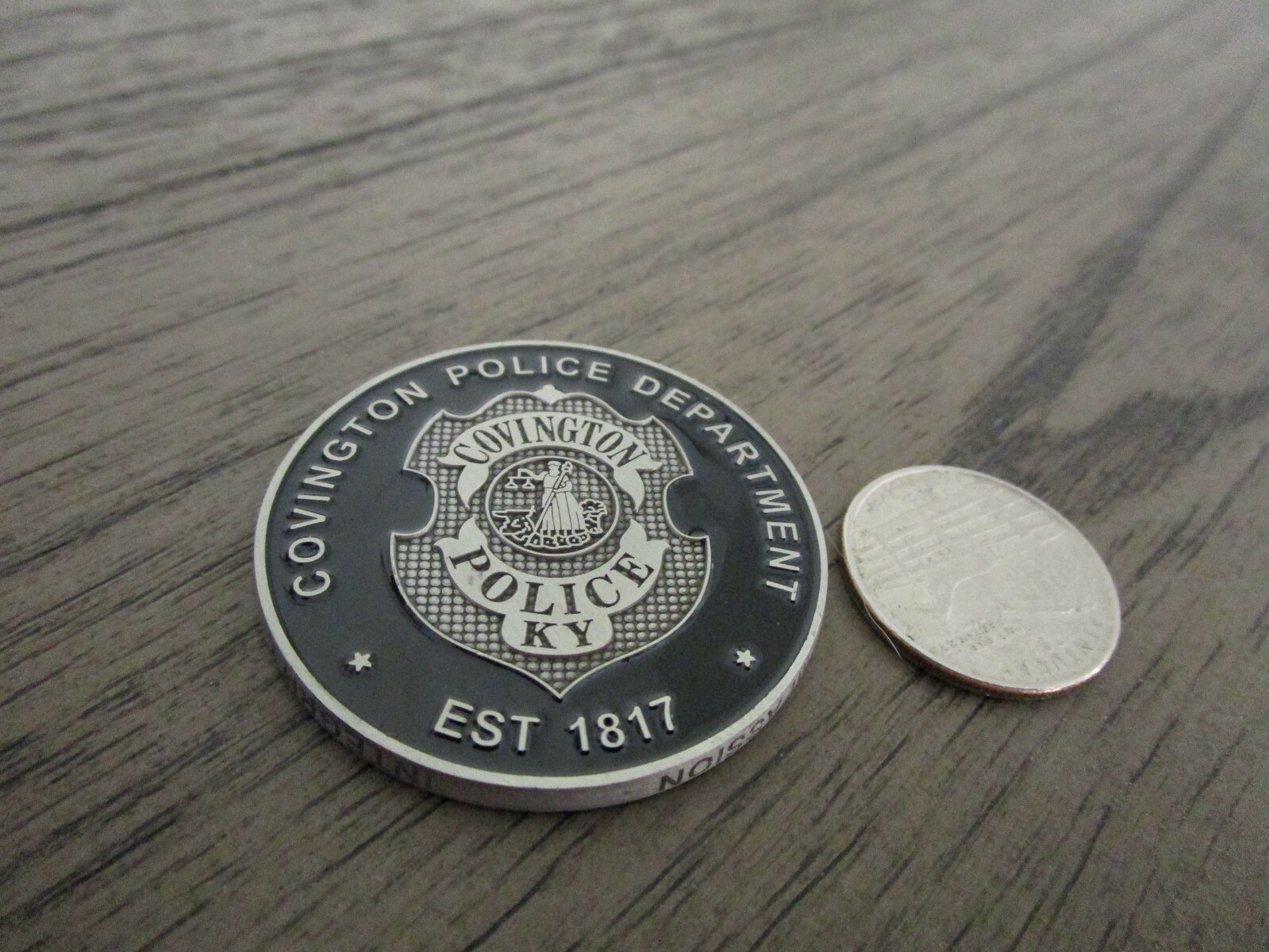 Covington Police Department KY Challenge Coin #636B | eBay