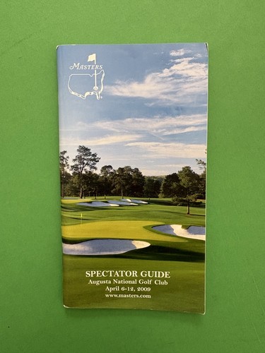 2009 Masters Spectator Guide Angel Cabrera Won his second major Title ...