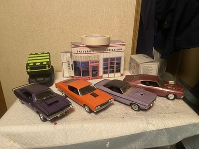 Lot Of 4 1/25 Scale Plastic Model Cars. Well Built But Selling As ...