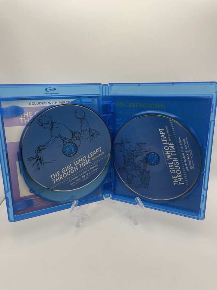 The Girl Who Leapt Through Time Blu-ray DVD Set by Mamoru Hosoda ...