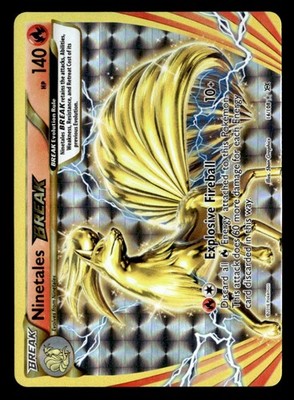 Ninetales BREAK Rare BREAK XY - Evolutions 16/108 NM Pokémon TCG | eBay