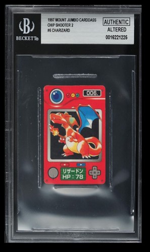 1997 Mount Jumbo Carddass Chip Shoot 2 Charizard Japanese #6 Authentic ...