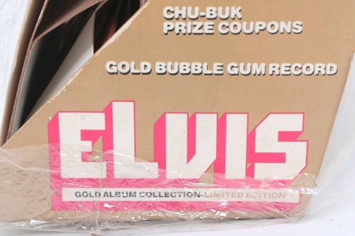 Rare NOS Vintage 1981 Elvis Presley CHU BOPS Display & Bubble Gum ...