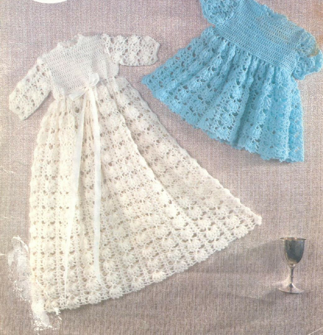 Free Crochet Christening Dress Pattern Ravelry: Baby Girl Christening