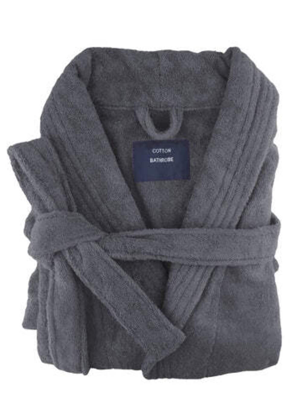 small medium egyptian cotton terry toweling bathrobe charcoal | eBay