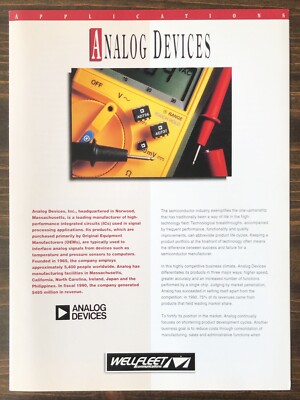 Wellfleet Communications - Analog Devices Applications Sales Brochure ...
