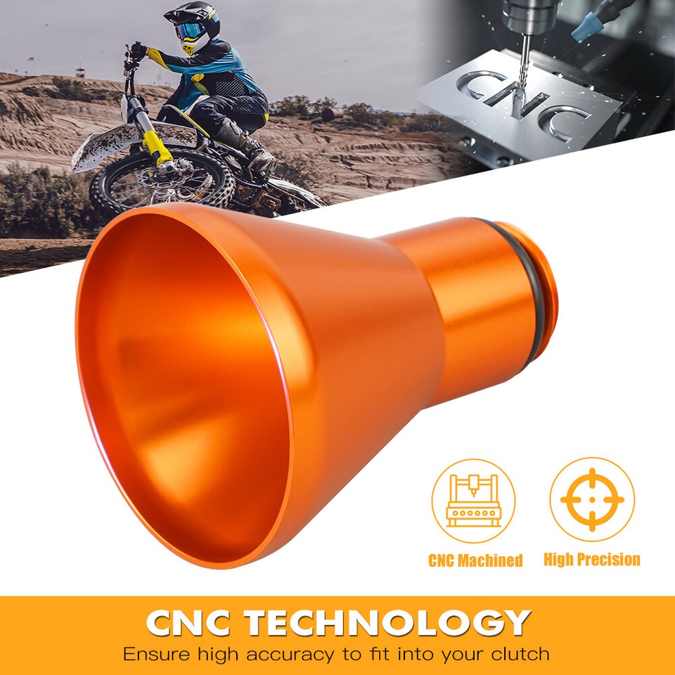 NICECNC Oil Filler Funnel For KTM 85 125 250 300 350 450 SX SXF XC XCW ...